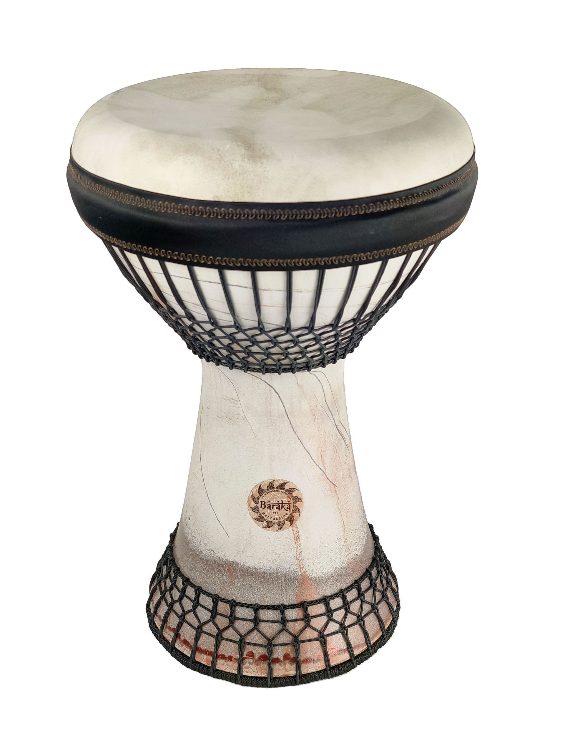 Premium Bronze 9.5 inch darbuka with goat Skin - Baraka percussion